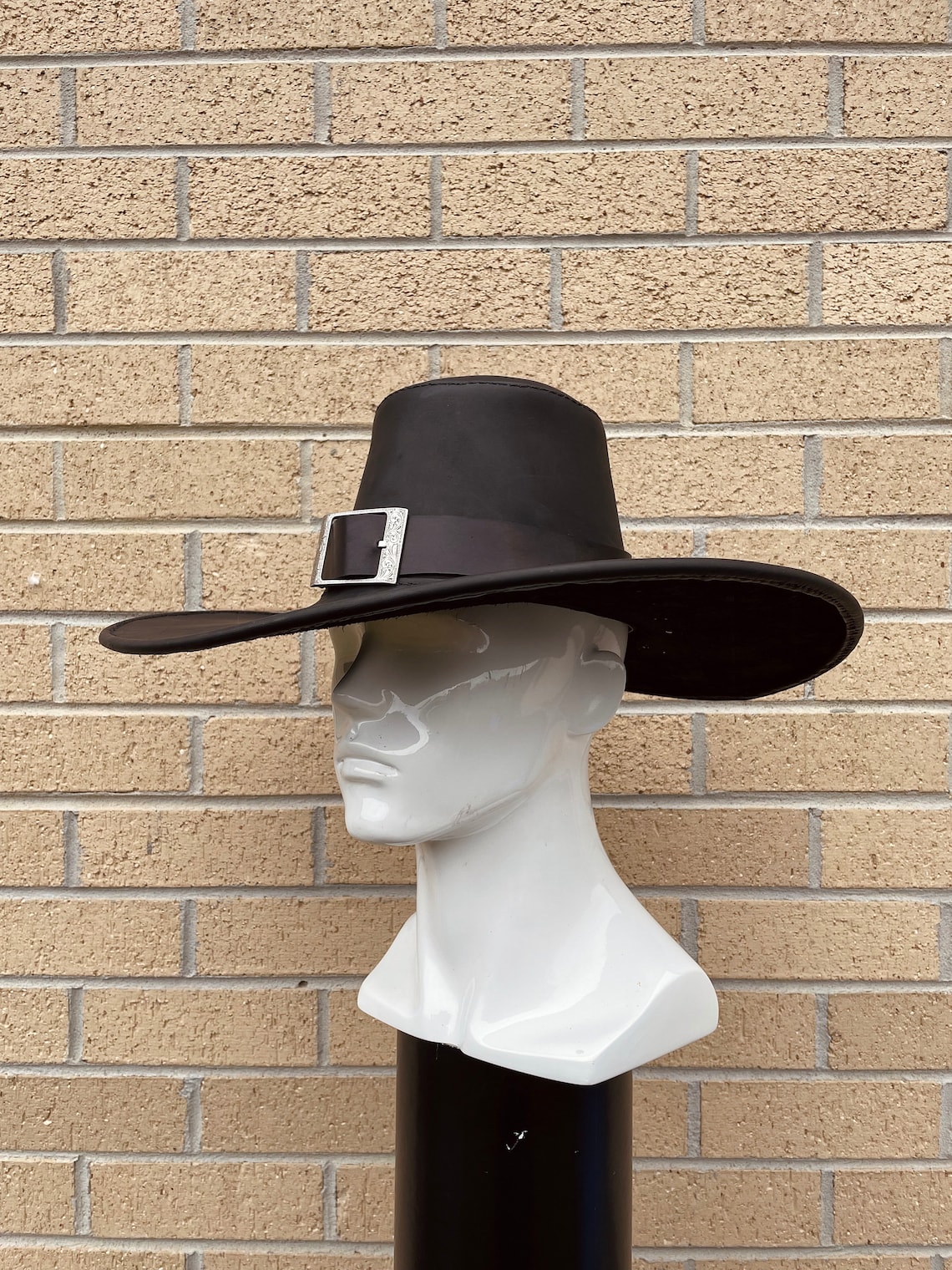 Leather Vampire-hunter Hat (made to Order) - Etsy