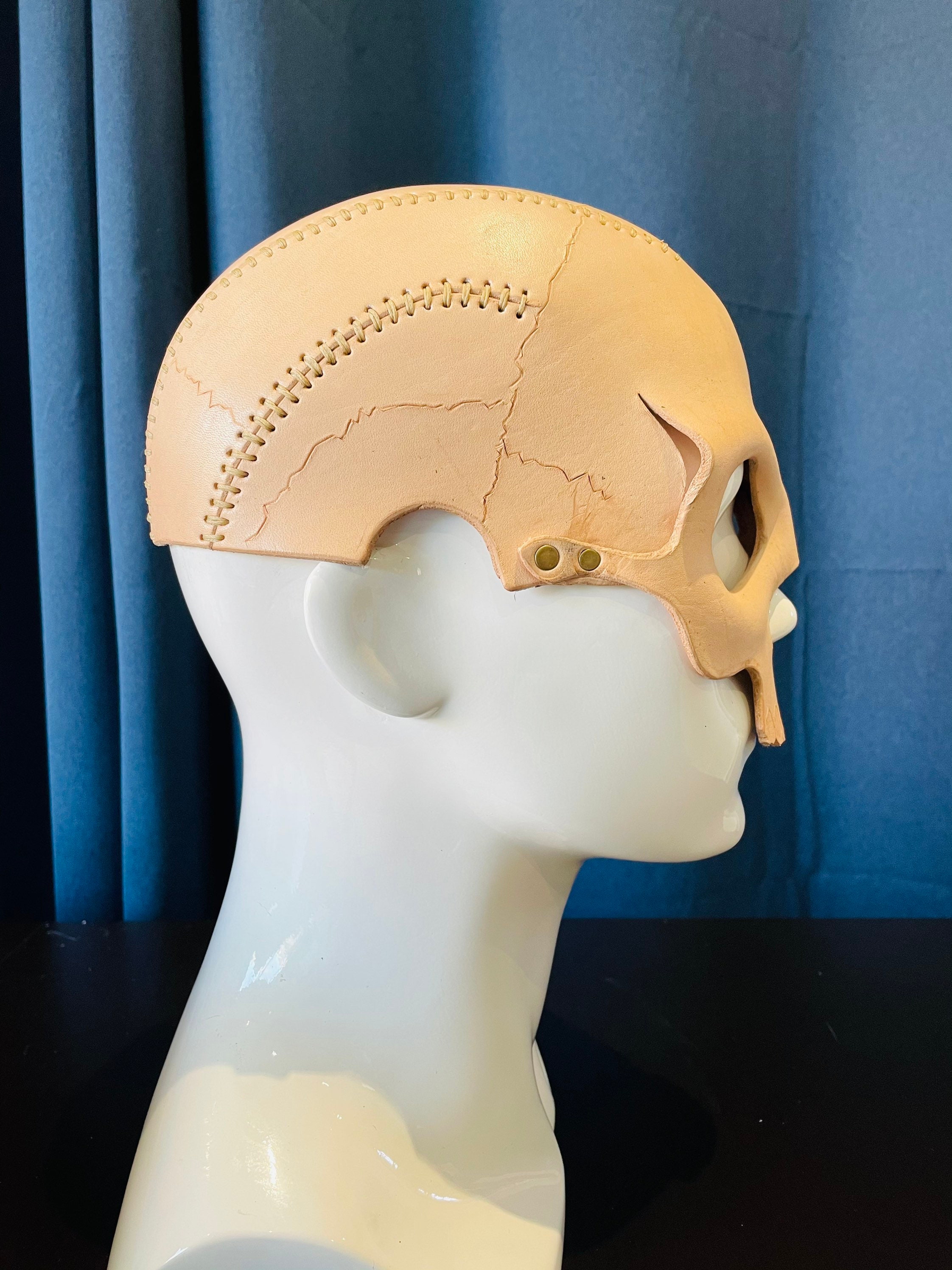 Leather Skull Mask made to Order - Etsy Australia