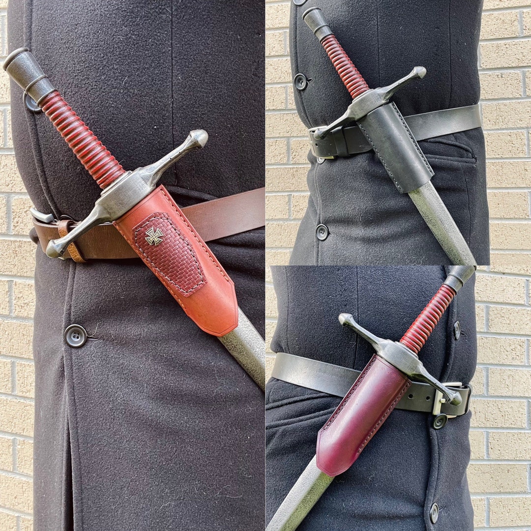 Leather LARP Dagger Sleeve (made to Order) - Etsy