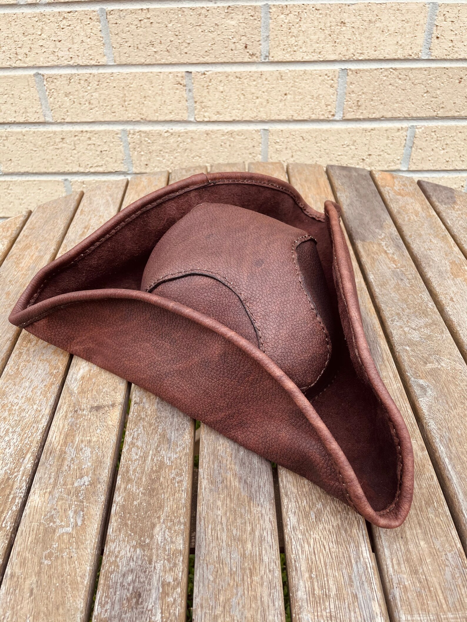 Leather Pirate Hat Made to Order | Etsy