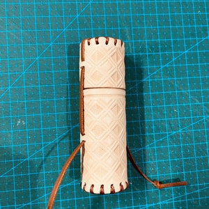 Handmade Leather Needle Case (made to Order) - Etsy