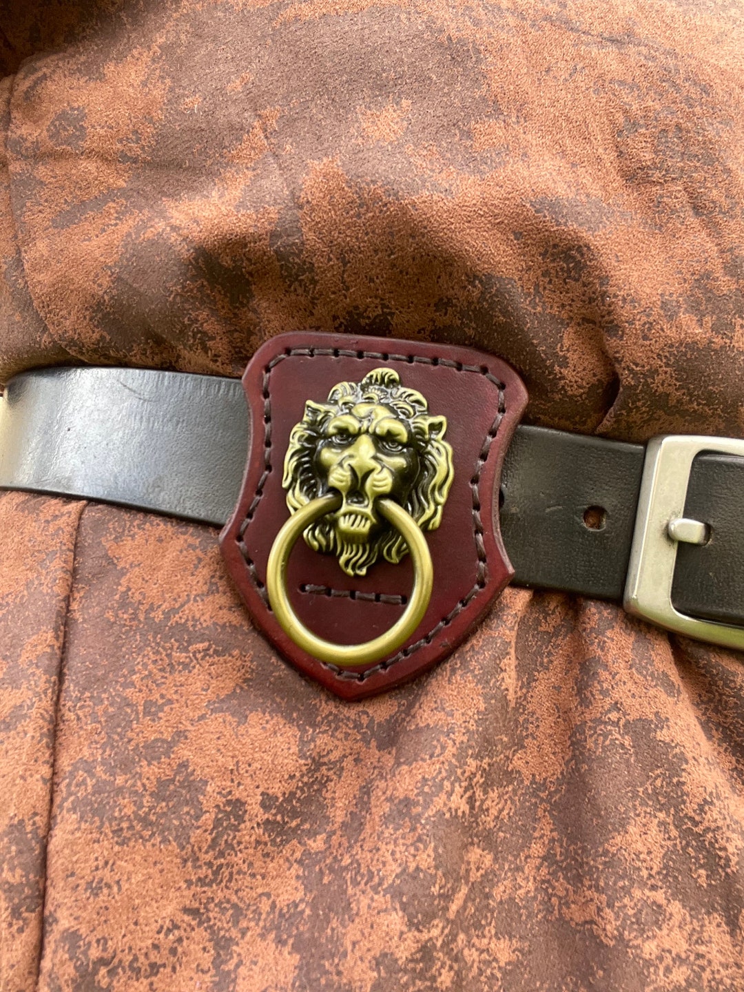 Lion Head Chain Fob - Etsy
