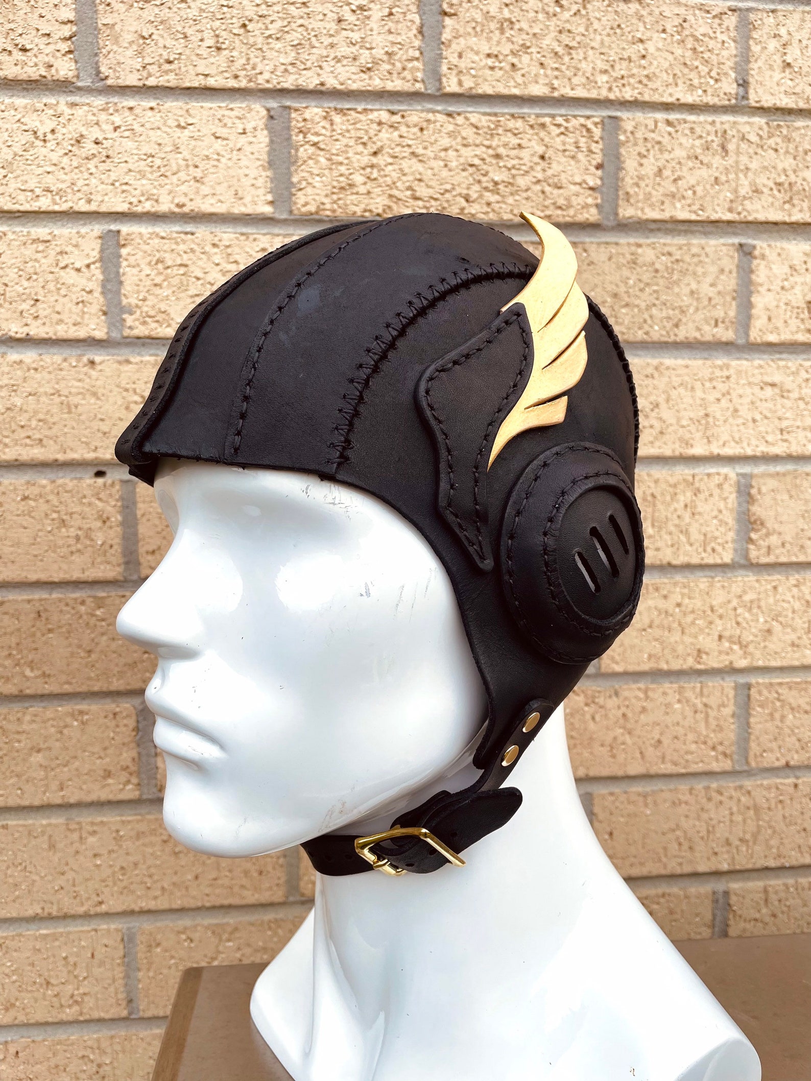Leather Aviator Cap (made-to-order) - Etsy