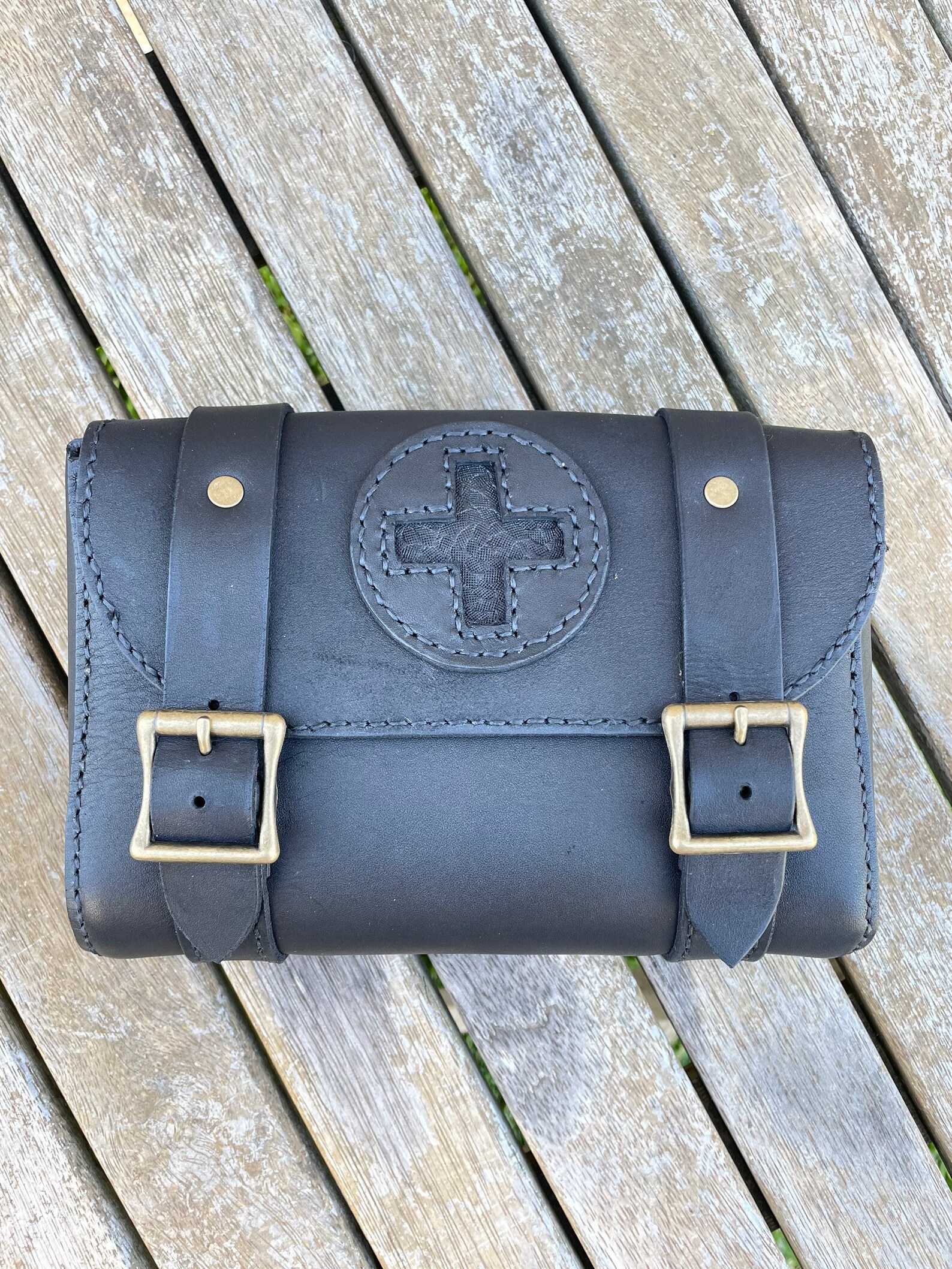 Leather First Aid Pouch made to Order - Etsy
