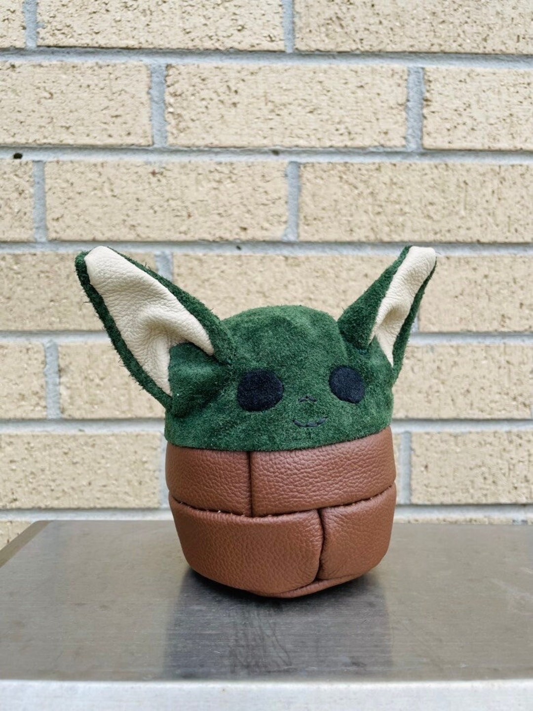 Handmade Leather Baby Alien Plushie made to Order - Etsy