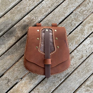 Handmade Leather Belt Bag (made to Order) - Etsy