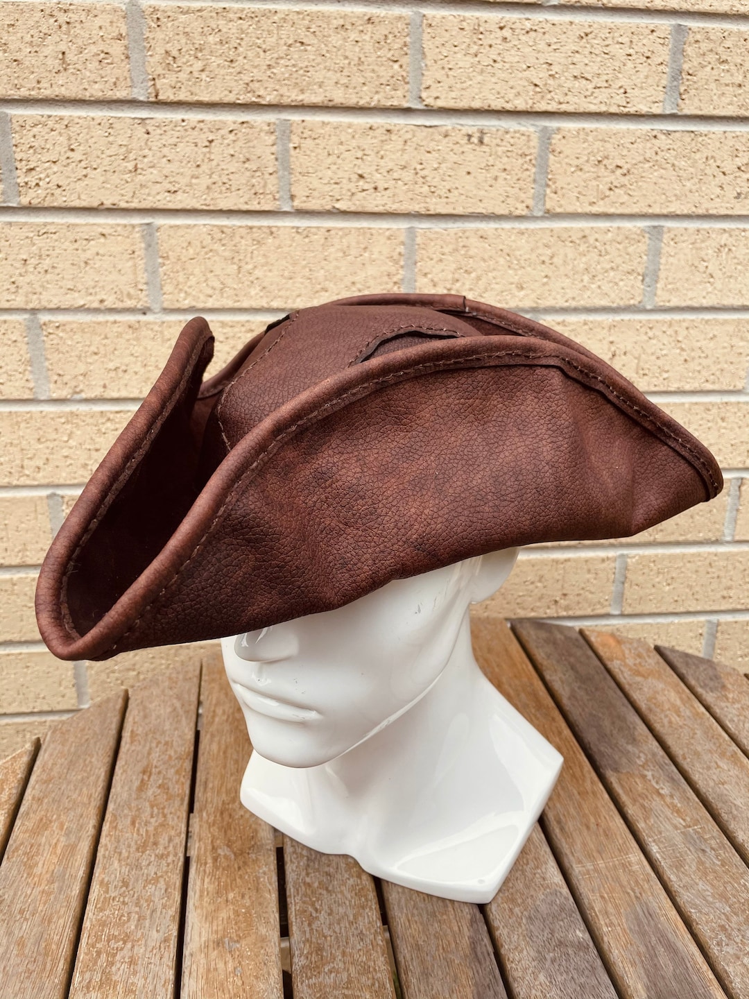 Leather Pirate Hat made to Order - Etsy
