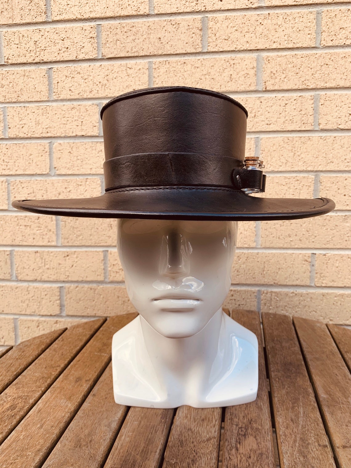 Leather Hat: The Alchemist Made to Order | Etsy