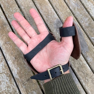 Leather Hand Guards (made to Order) - Etsy