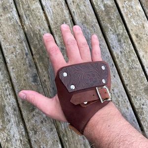 Leather Light Hand Guards (made to Order) - Etsy
