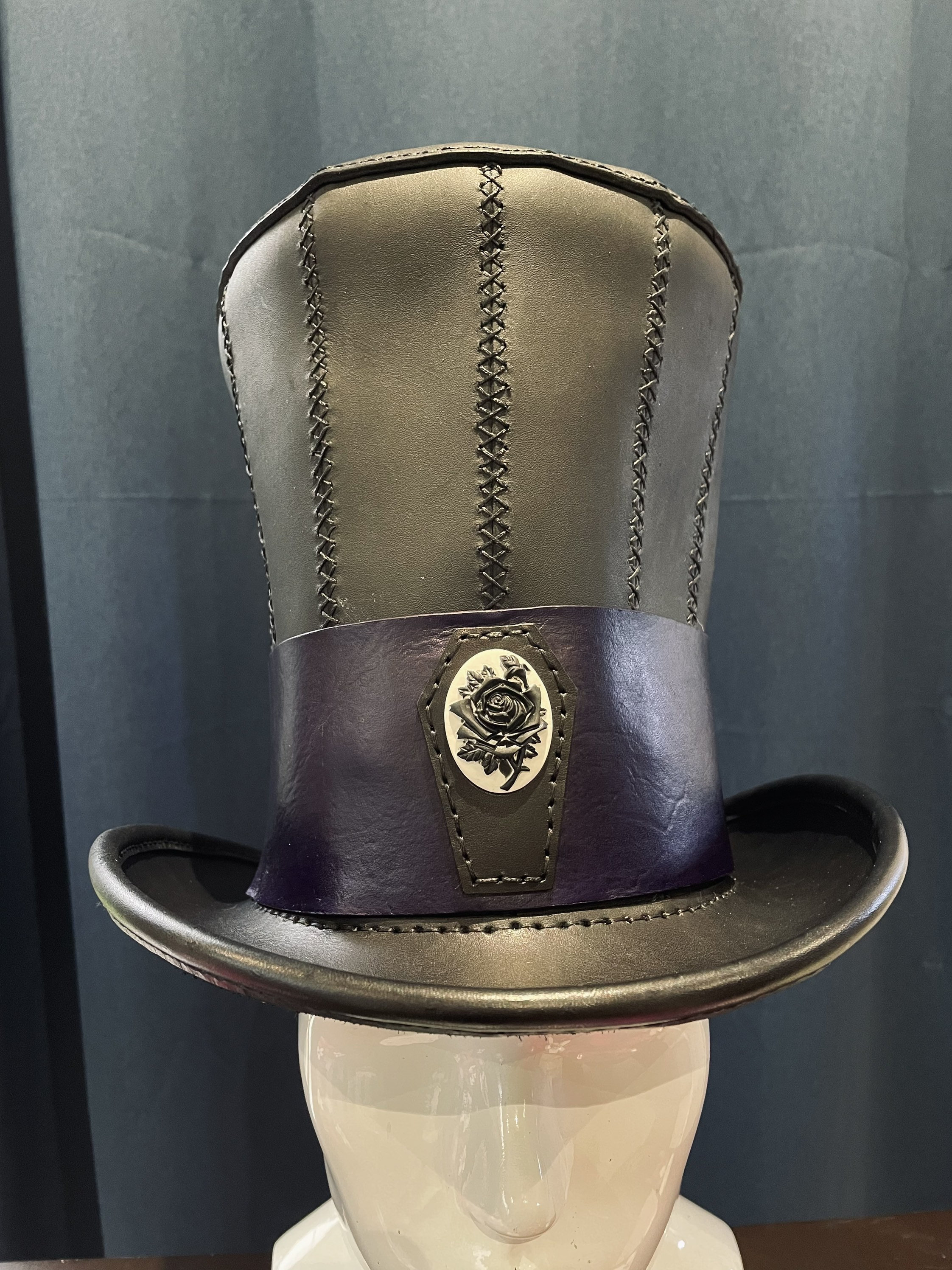 Leather Voodoo Top Hat (made to Order) - Etsy