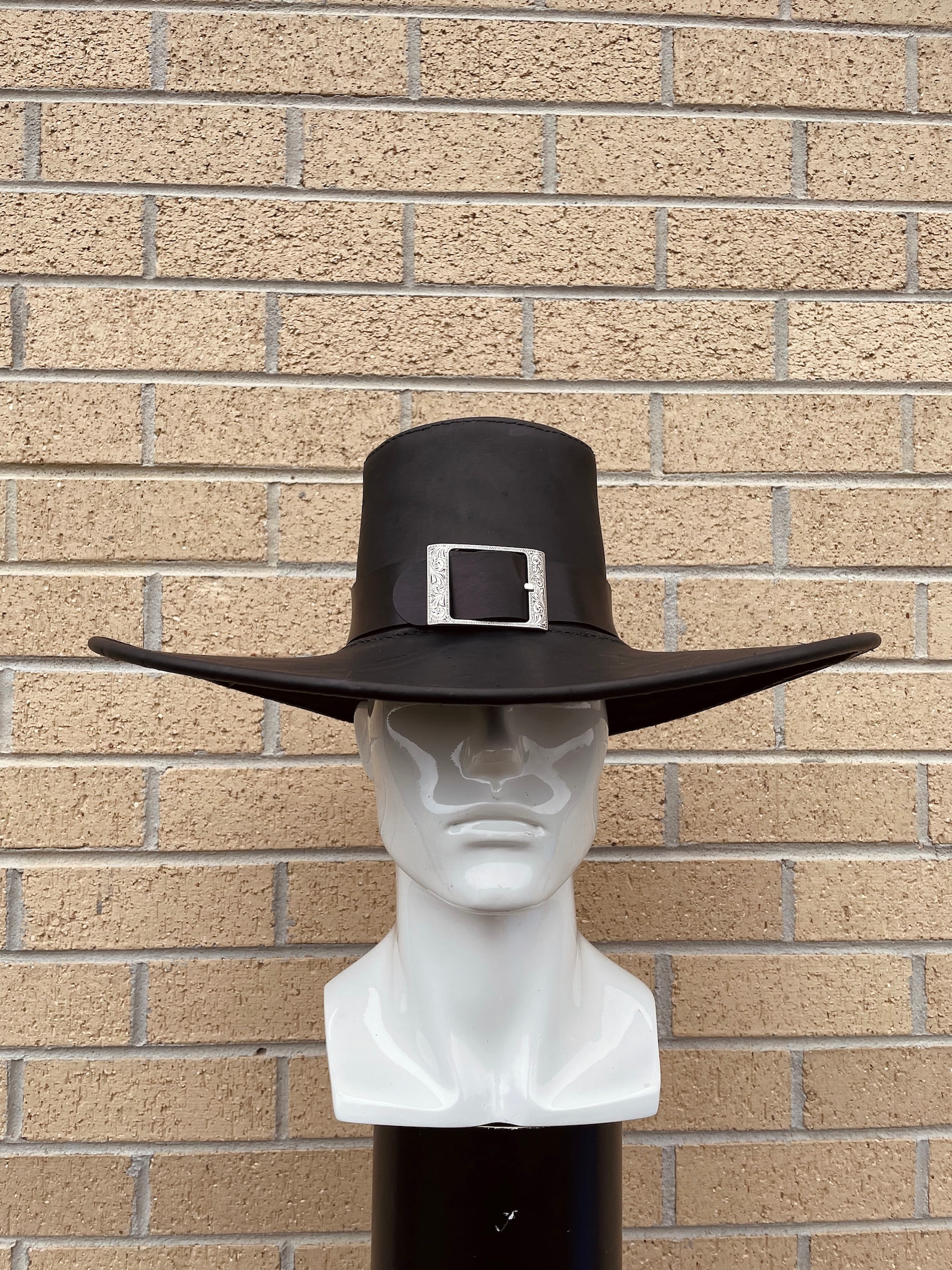 Leather Vampire-hunter Hat made to Order - Etsy UK