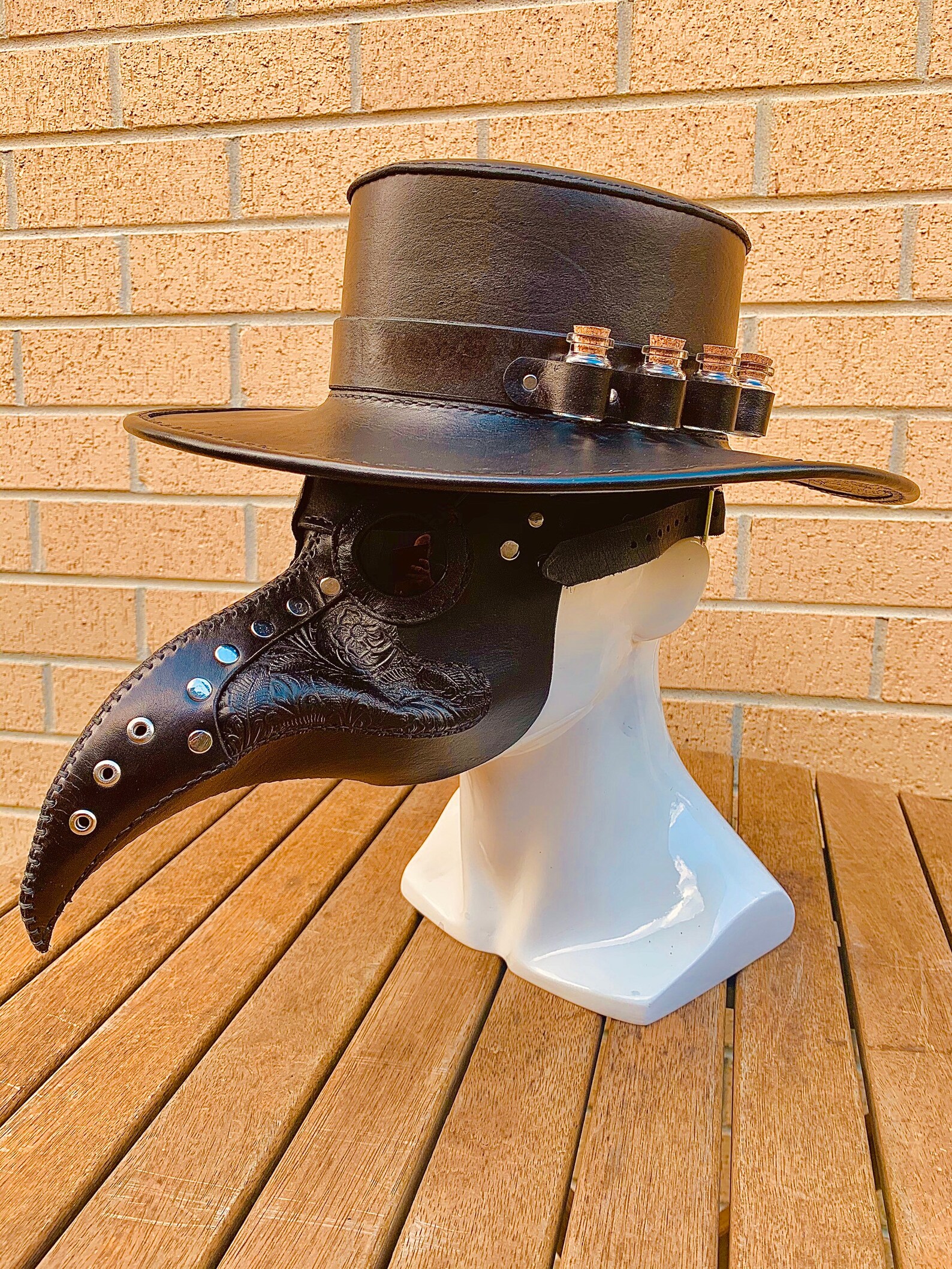 Leather Hat: the Alchemist made to Order - Etsy