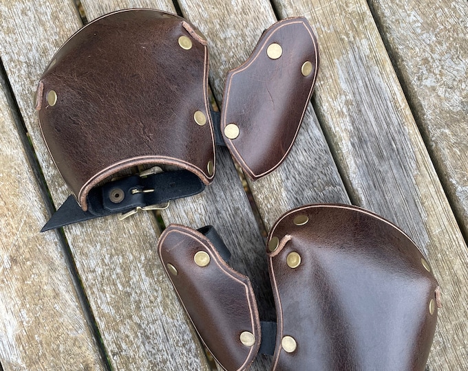 Leather Hand Guards (made to Order) - Etsy