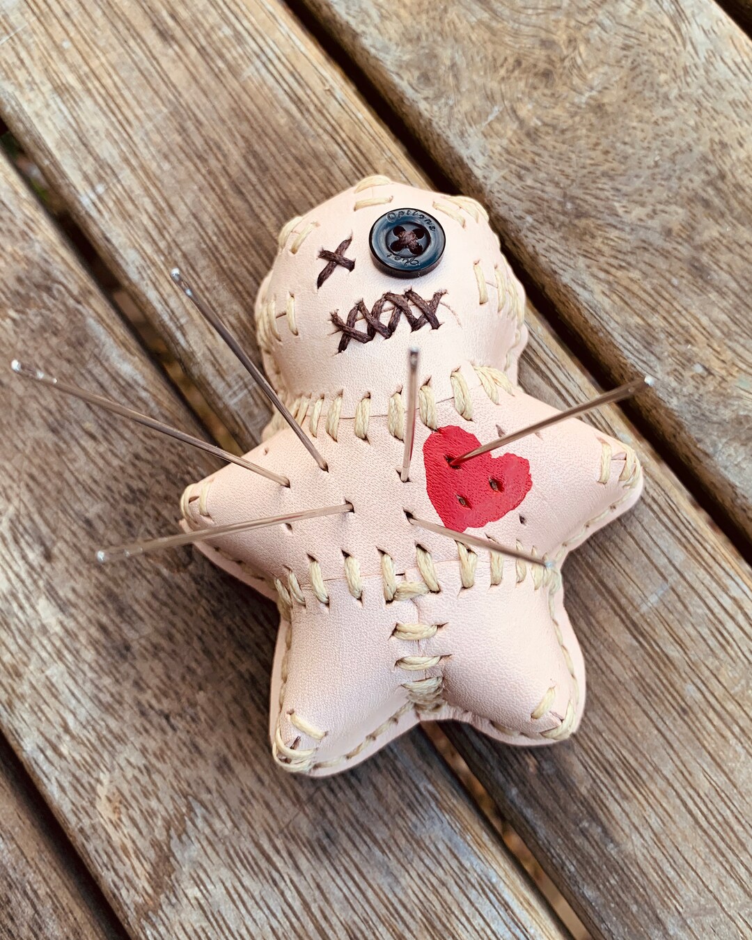 Leather Voodoo Pincushion (made to Order) - Etsy