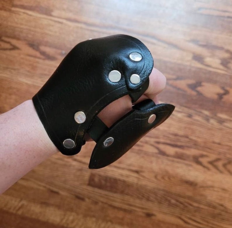 Leather Hand Guards (made to Order) - Etsy