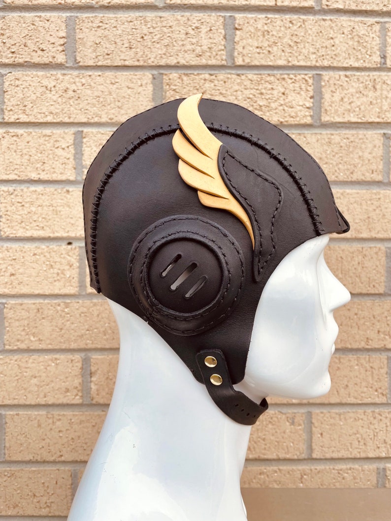 Leather Aviator Cap made-to-order - Etsy