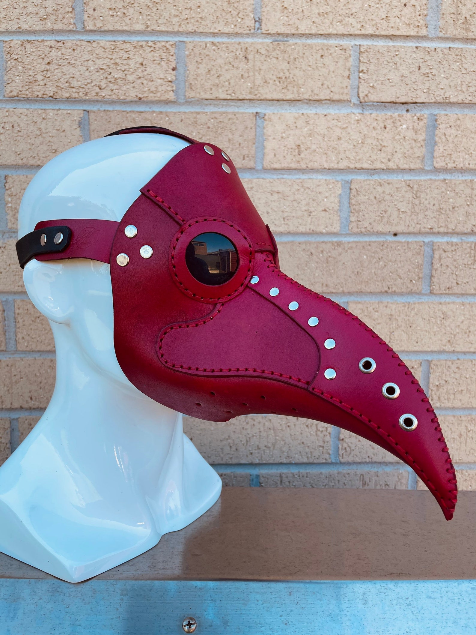 Leather Plague Doctor Mask (made to Order) - Etsy