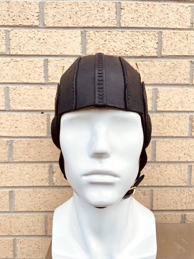 Leather Aviator Cap Made-to-Order | Etsy