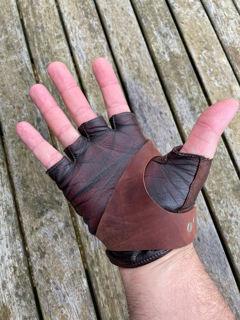 Leather Light Hand Guards made to Order - Etsy