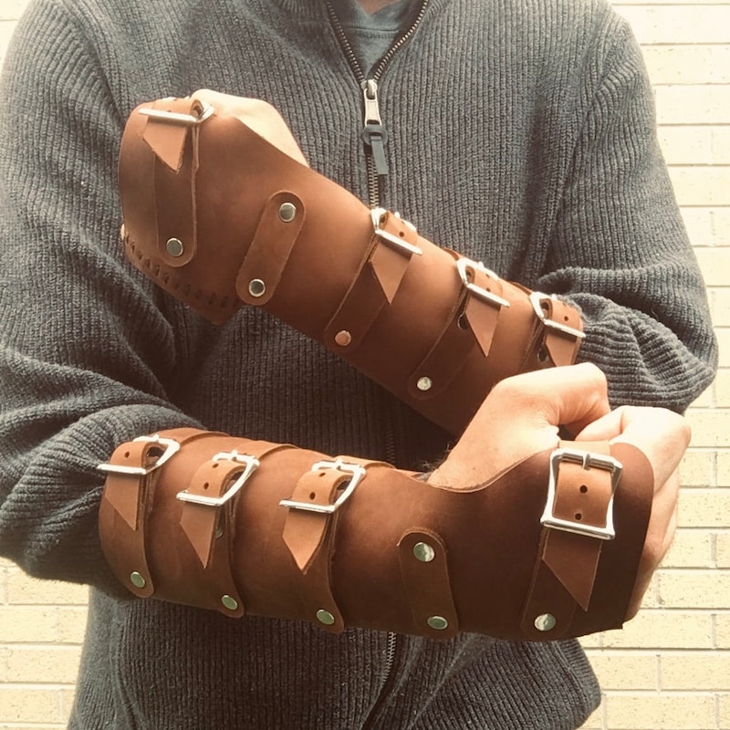 Leather Bracers for Women - Etsy
