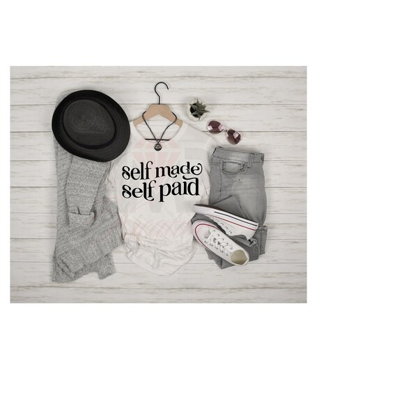 Self Made Self Paid Png - Etsy