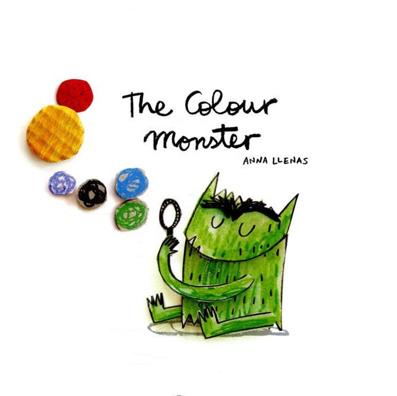 The Colour Monster Story Stones - Etsy