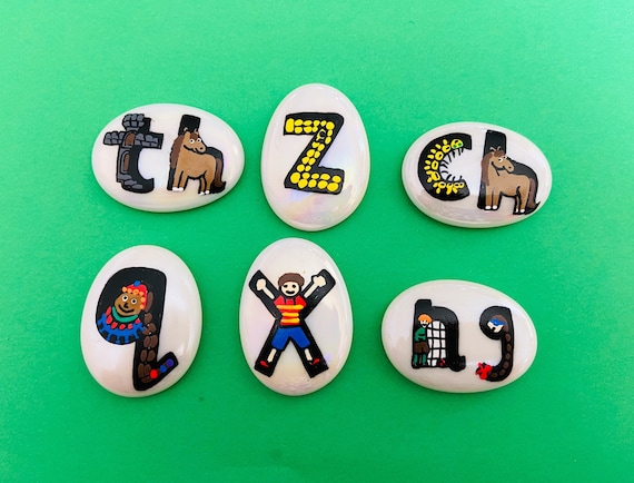 RWI Letters last 6 - Etsy UK