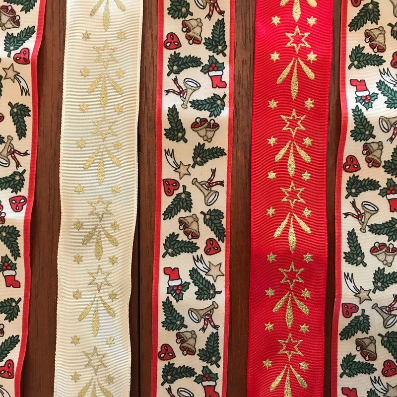 Christmas Ribbon - Etsy