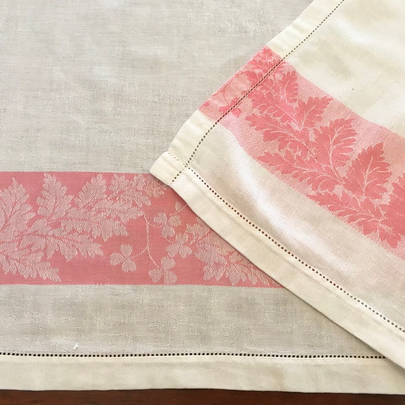 Pink Tablecloth - Etsy