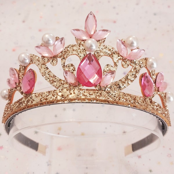 Pink Tiara - Etsy