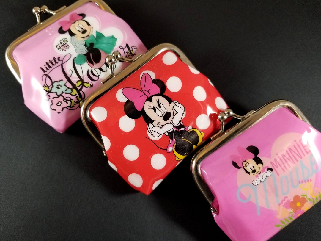 Disney Coin Purse, Minnie Mouse Coin Purse, Minnie Coin Purse, Girl ...