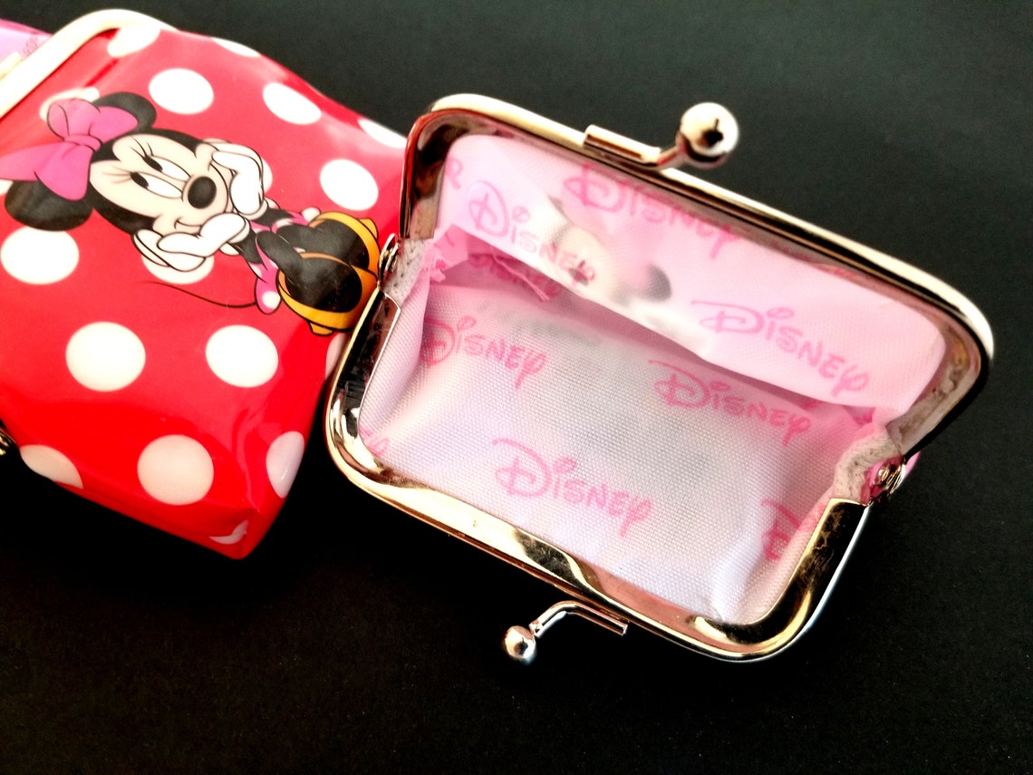 Disney Coin Purse Minnie Mouse Coin Purse Minnie Coin Purse - Etsy