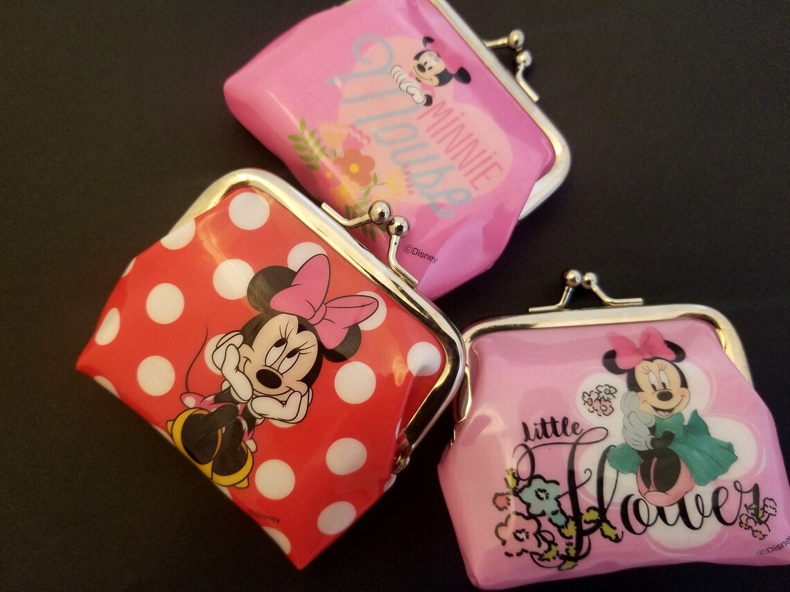Disney Coin Purse, Minnie Mouse Coin Purse, Minnie Coin Purse, Girl ...