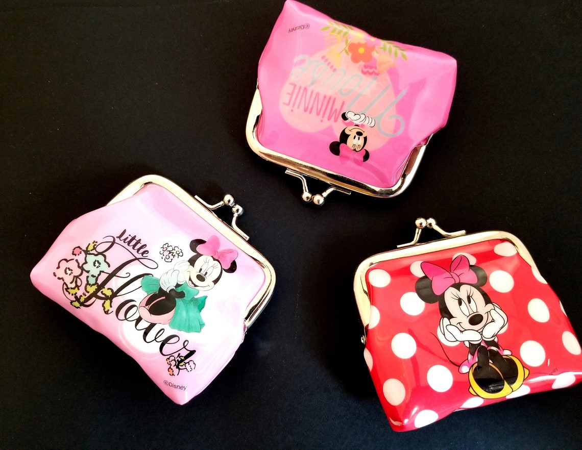 Disney Coin Purse Minnie Mouse Coin Purse Minnie Coin Purse - Etsy