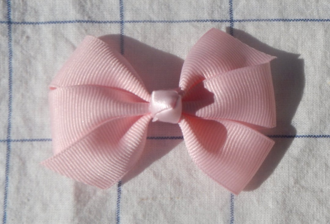 Pink Bow, Pink Ribbon Bow, Girls Bow, Baby Bow, Hair Bow,ribbon Bow ...