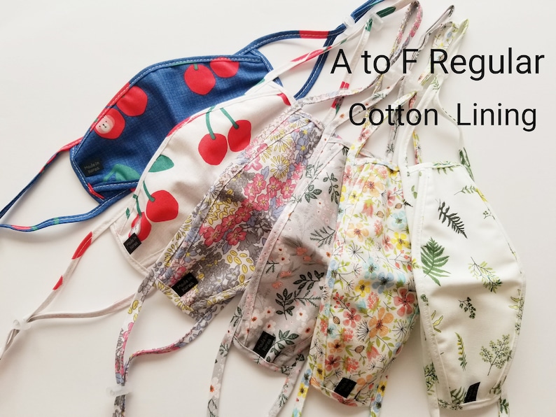 Teen Petite Mask 3D Mask Washable Filter Lining Mask | Etsy