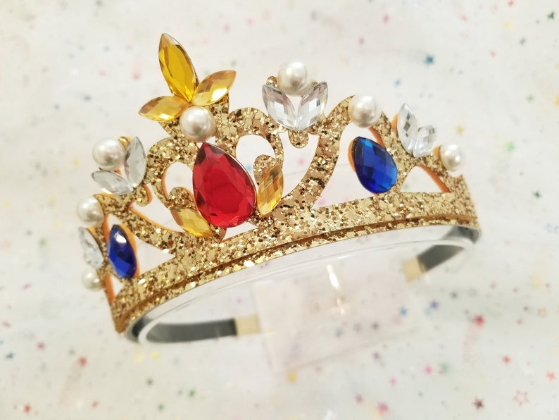 Snow White Crown Party Crown Disney Headband Princess - Etsy