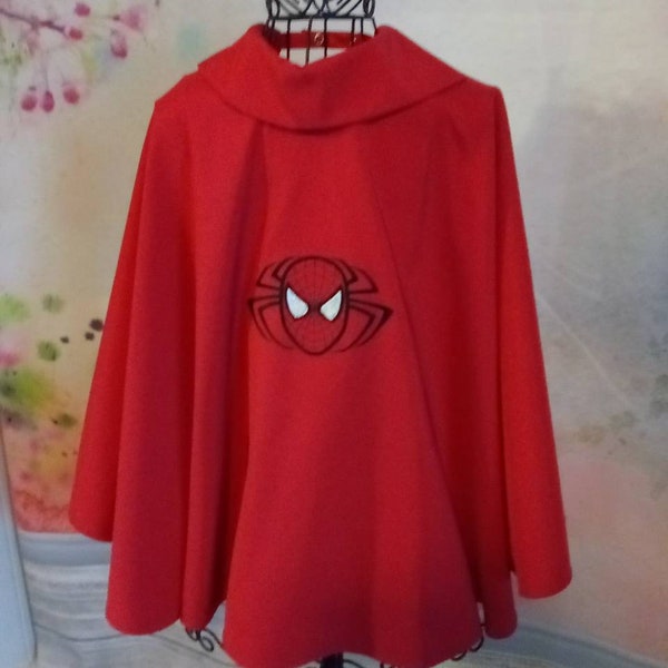 Spiderman Cape - Etsy