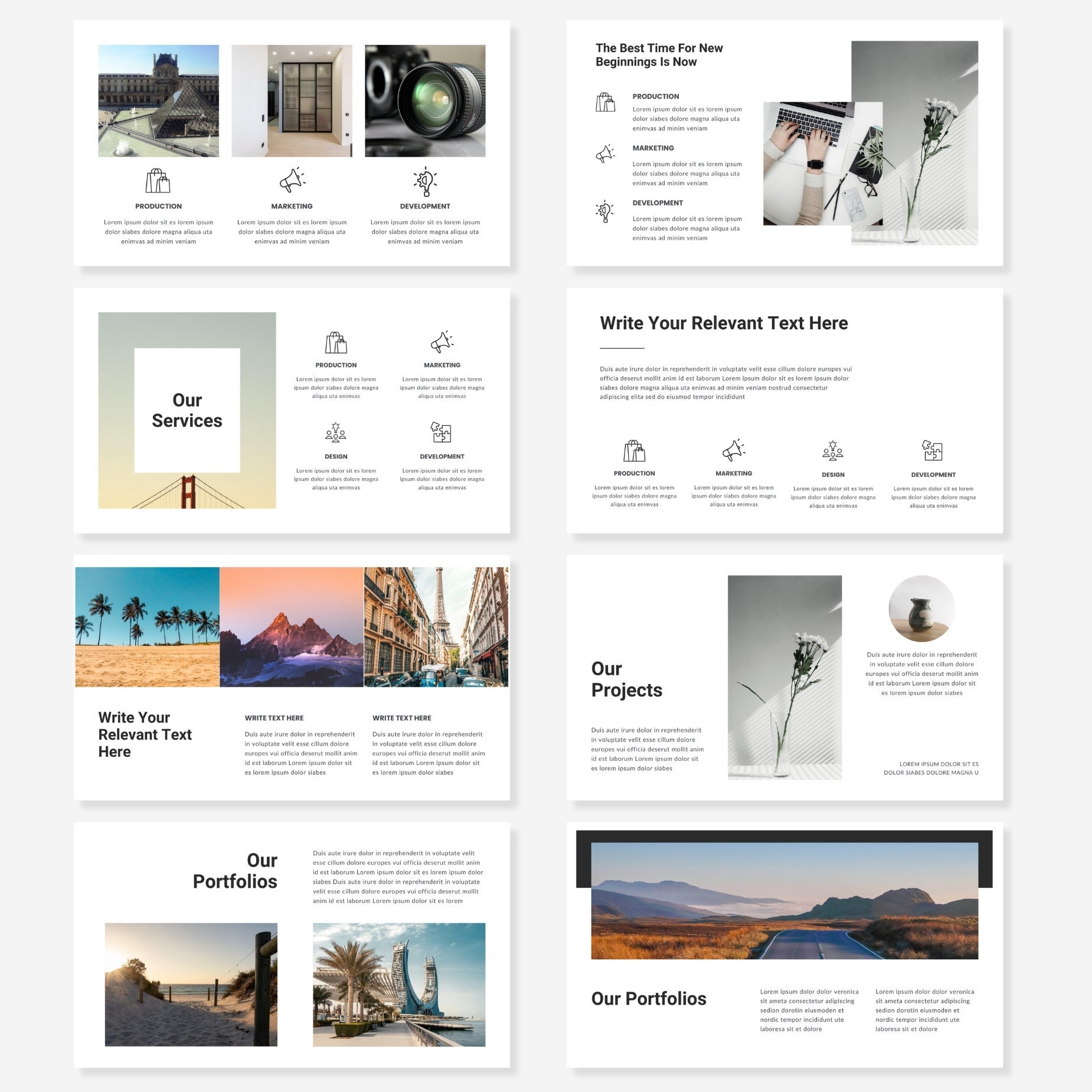 UM Business Powerpoint Presentation Template, Canva Presentation, Pitch ...