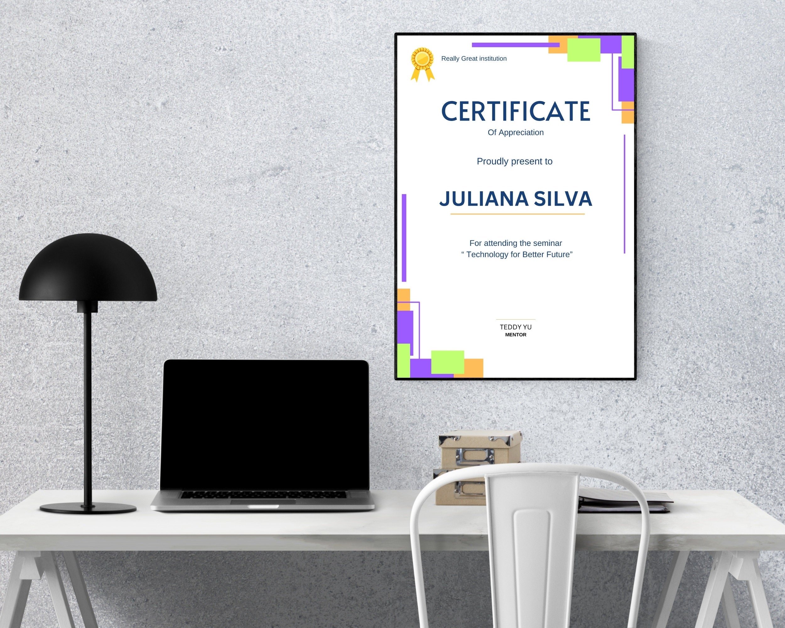Certificate of Appreciation Template, Certificate of Completion ...