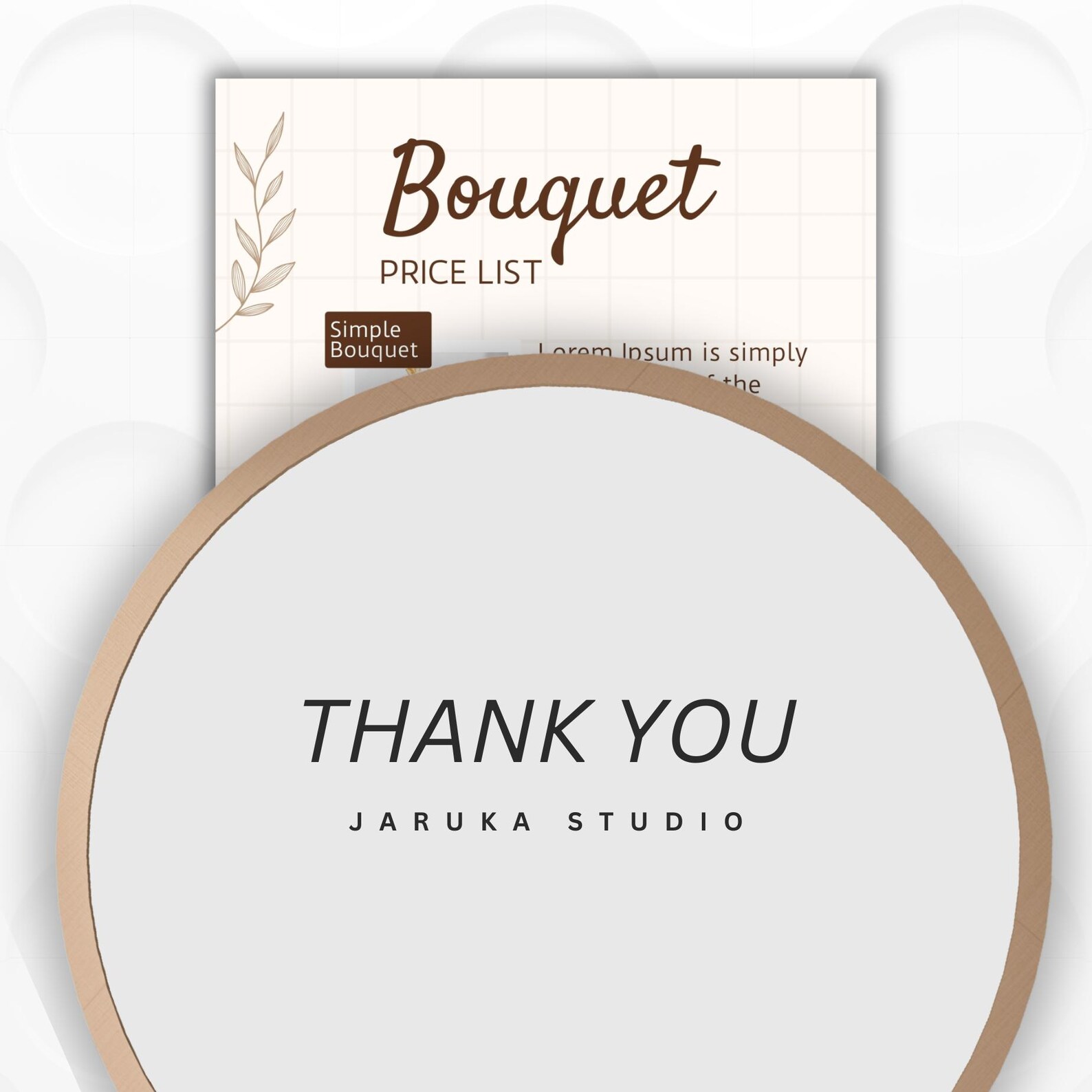 Flower Shop Price List Template: Editable Bouquet Pricing (canva) - Etsy
