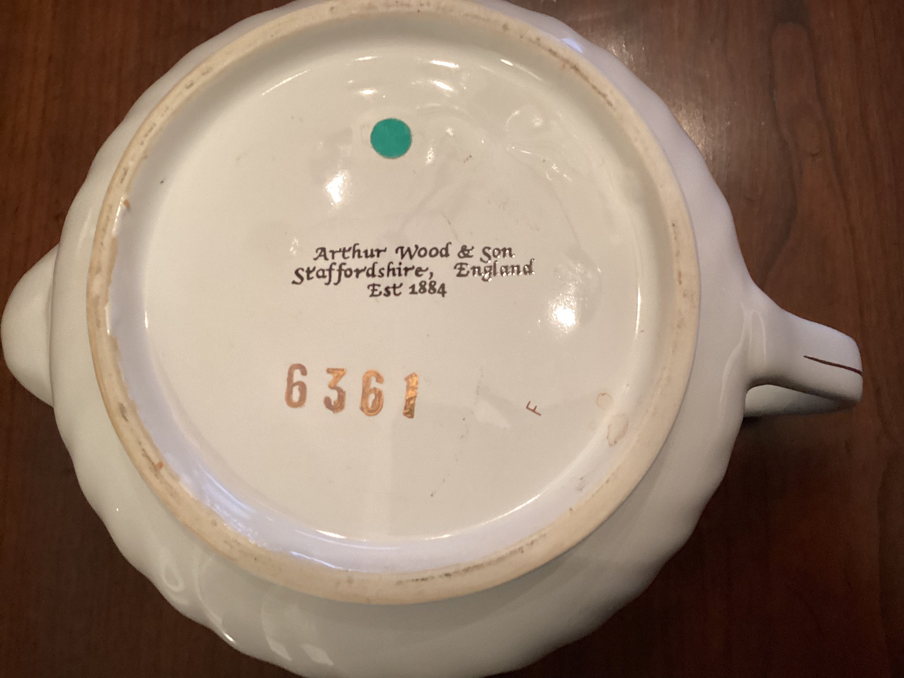 Arthur Wood and Son Teapot - Etsy