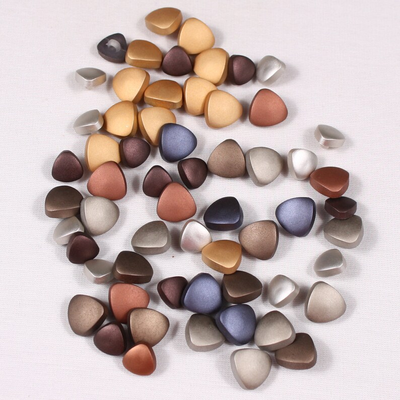 10 Buttons 15mm Resin Copper Rod 3561 | Etsy