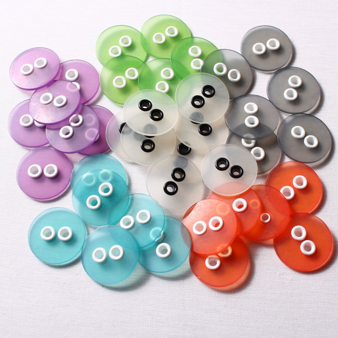 28mm Buttons, Plastic, 2 Holes 6345 - Etsy