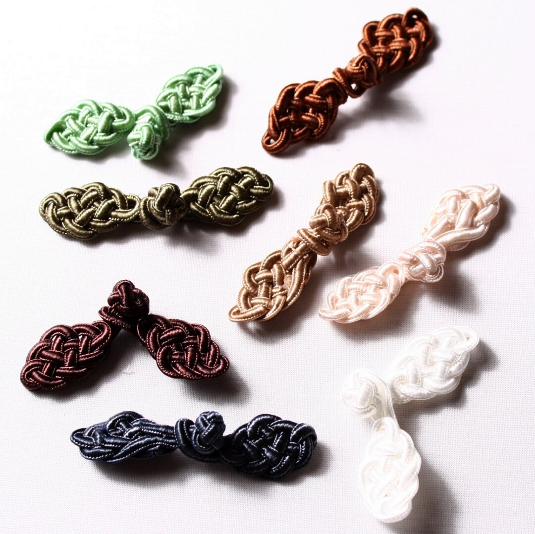 4 Decorative Fasteners 80x20mm, Rayon 8412 - Etsy