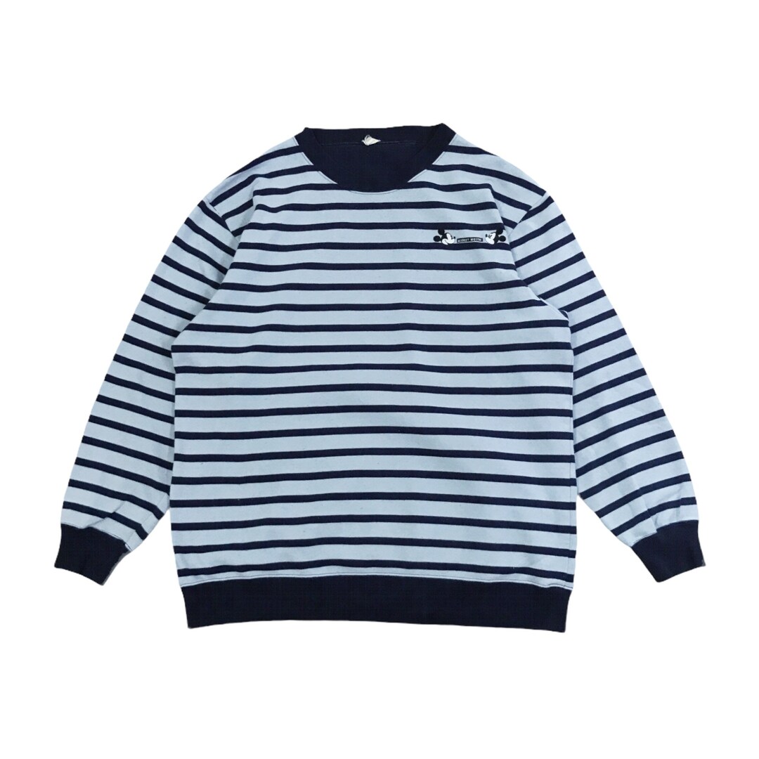 Vintage Disney Mickey Mouse Stripes Grunge Kurt Cobain Style Large Size Women - Etsy