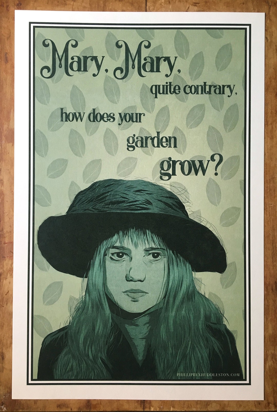 Mary Mary: Secret Garden Print - Etsy