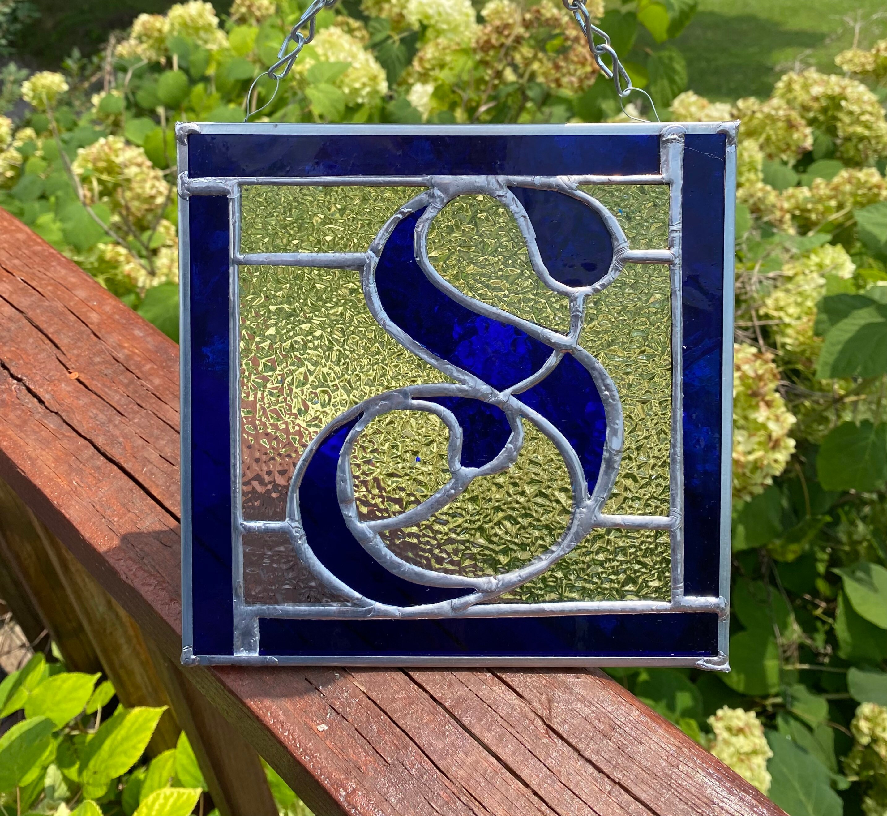 Old Stained Glass Patterns Letter S