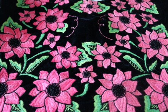 Mexican pink Huipil: huipil made in Oaxaca, Mexico, w… - Gem